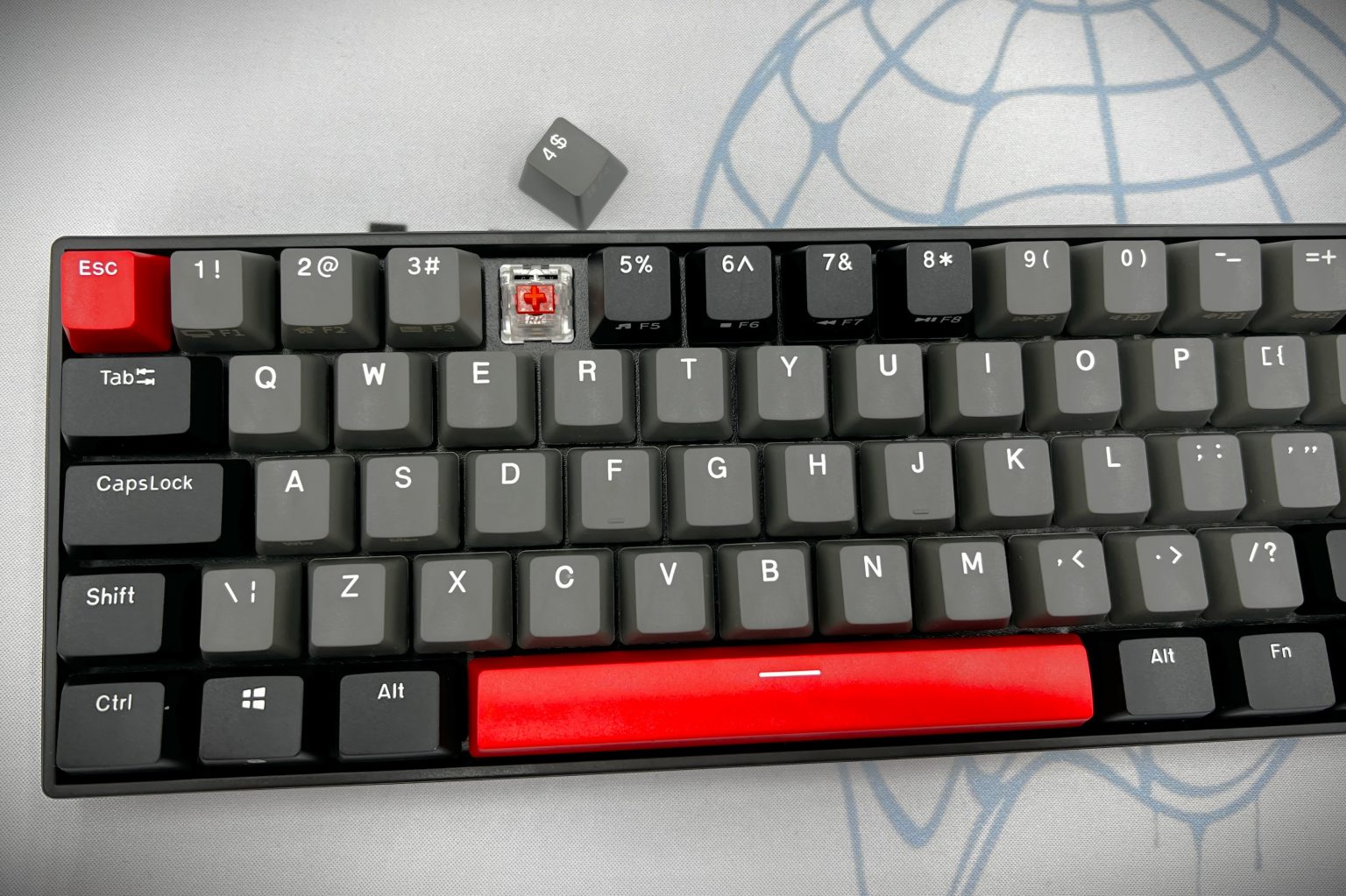 RK71 | Royal Kludge Board mit us ISO Layout | 70% Dual 2,4ghz & Kabel ...