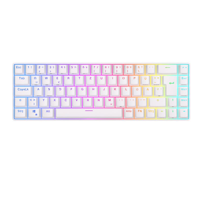 RK68 | Royal Kludge Board mit deutschem ISO Layout | 65% RK68 ISO de ...